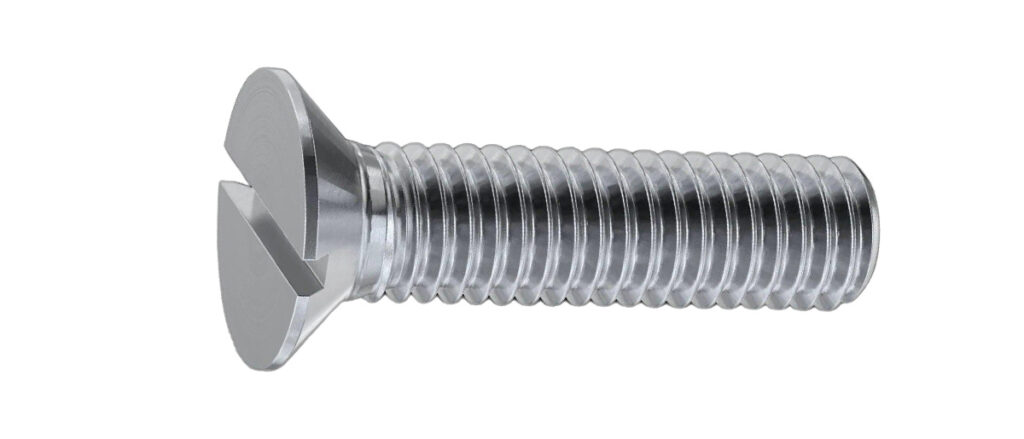 Slotted Countersunk Head Screws | CE Certified Fasteners Bolt, Nuts & Screw