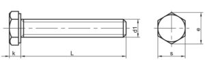 DIN 933 | CE Certified Fasteners Bolt, Nuts & Screw